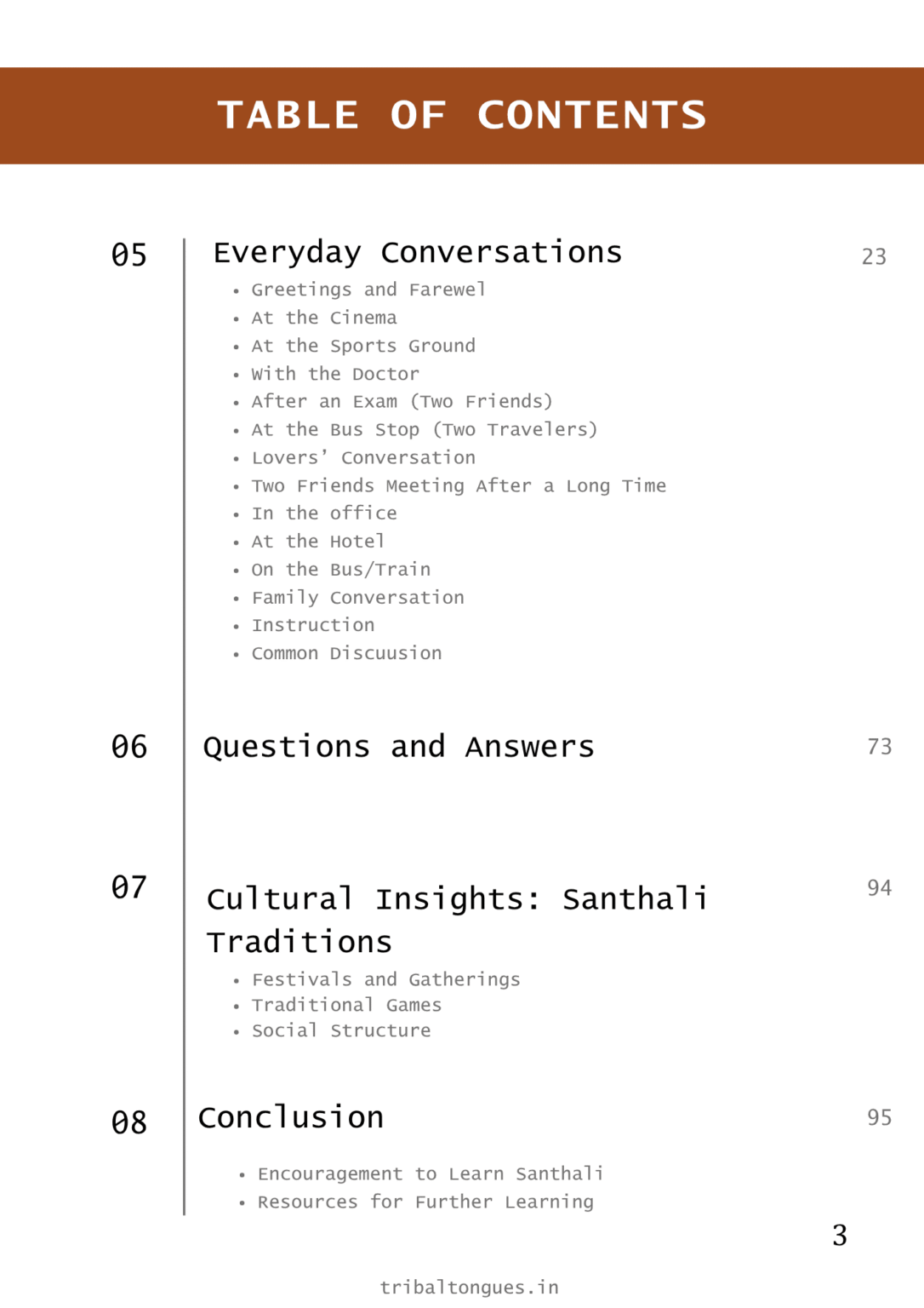 Santhali learning Ebook – Learn Santhali in 21 Days – Tribaltongues